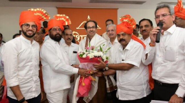 Eknath Shinde elected as leader of Shiv Sena in Maharashtra assembly - India News