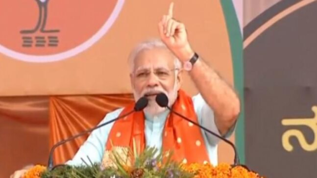 Cong sees rashtra bhakti in parivar bhakti, says PM Modi - Elections News