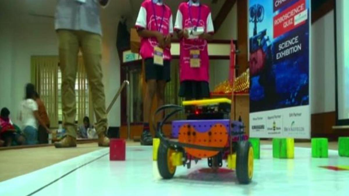 National Roboscience contest conducted in Coimbatore: Over 400 students ...