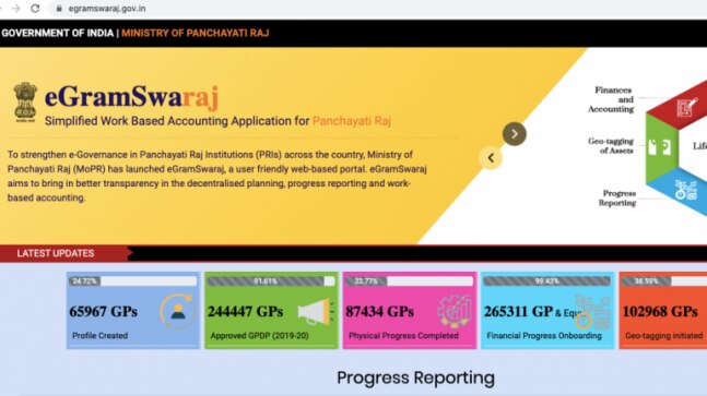 E-Gram Swaraj Portal: All you need to know - Information News
