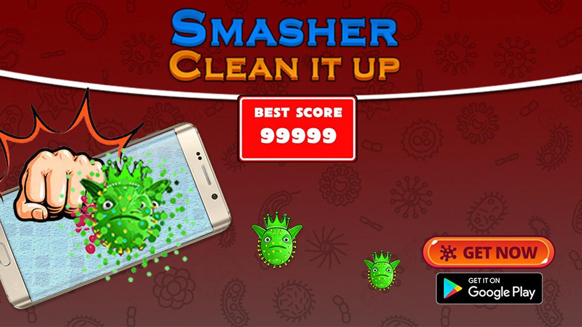 Smasher: Clean It Up is an Android game for these times and it is easy ...