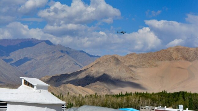 Chinese Army constructs post south of Ladakh's Spanggur Tso - News Analysis News