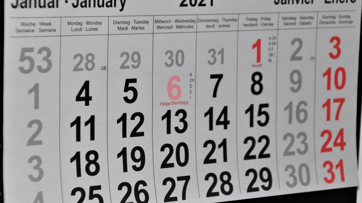 How Many Mondays Are In 2021 India Today