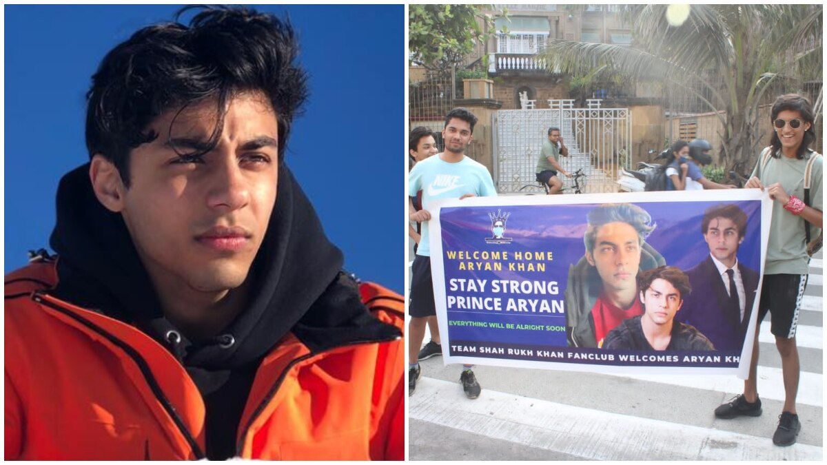 Welcome home Prince, say fans after Aryan Khan reaches Mannat - India Today