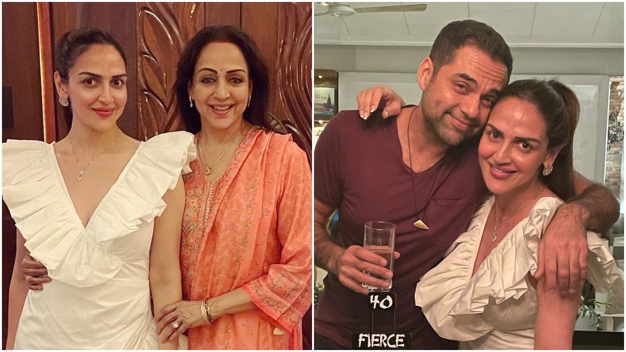 Inside Esha Deol’s 40th birthday bash with mom Hema Malini, cousin Abhay - India Today
