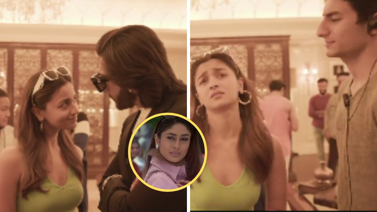 Alia Bhatt recreates Kareena Kapoor's iconic K3G scene with Ranveer ...