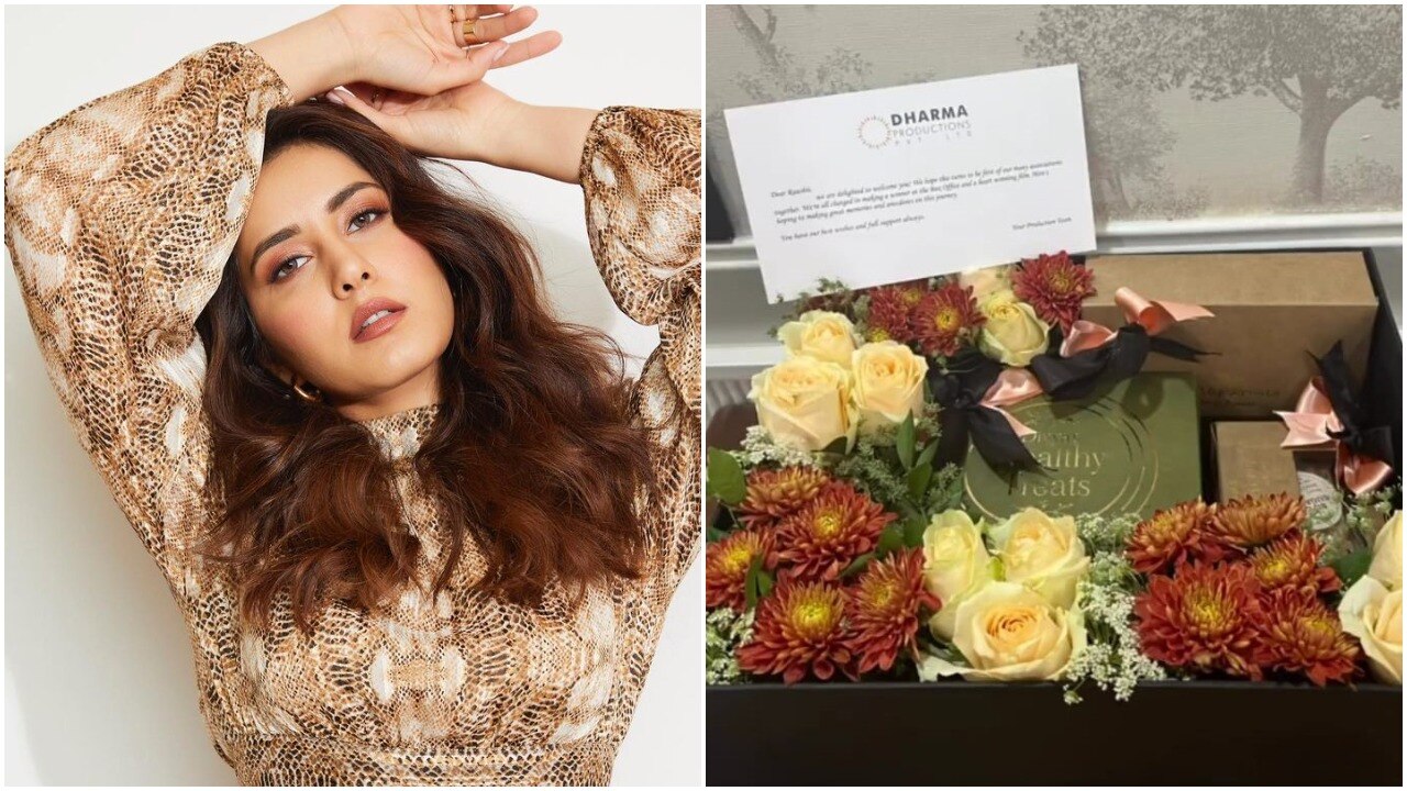 Raashii Khanna receives a warm welcome on first day of Yodha shoot ...