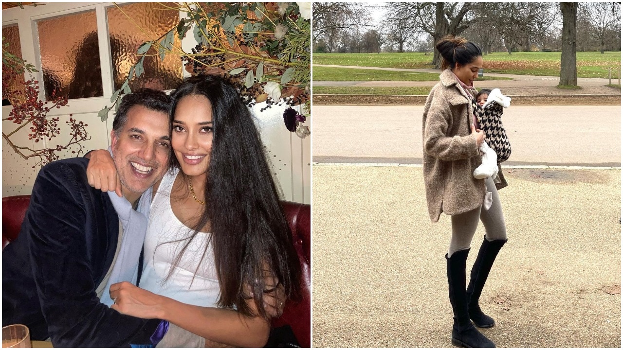 Lisa Haydon shares pics with her husband and kids from most fun London ...