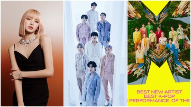 BLACKPINK’s Lisa creates history. BTS, SEVENTEEN & others nominated for ...