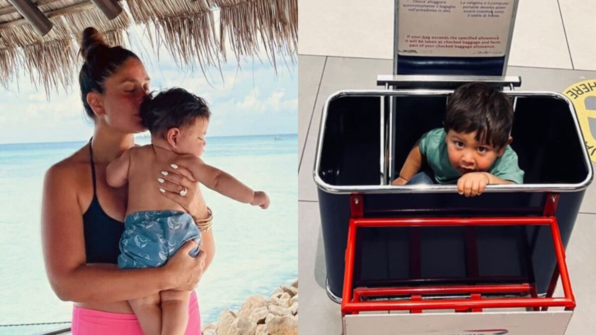 Kareena Kapoor shares goofy picture of baby Jeh as she leaves London ...