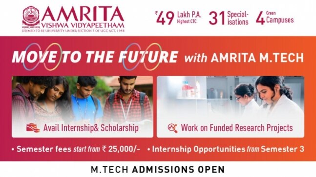 Amrita Vishwa Vidyapeetham: Enabling India’s aspirations through ...