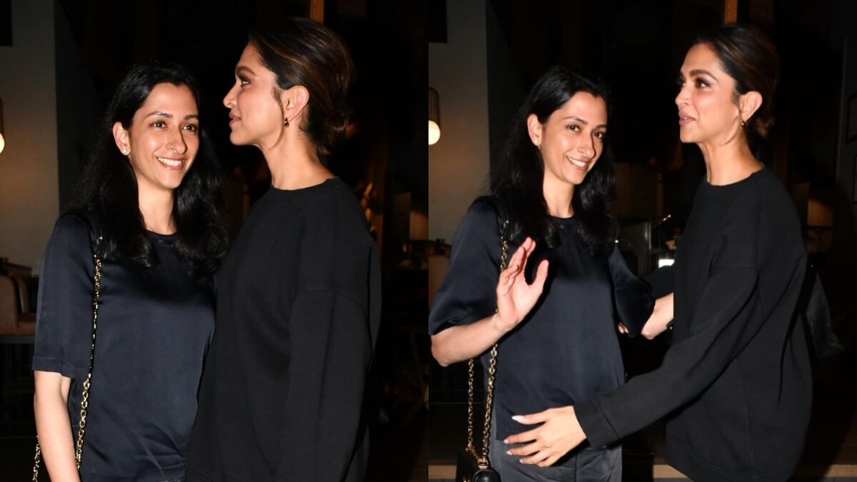 Deepika Padukone heads out for dinner date with sister Anisha in ...