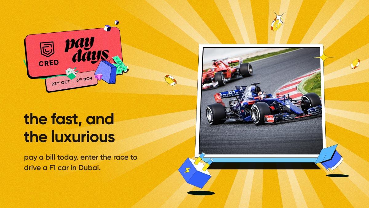 Season’s best rewards only on CRED during the CRED Pay Days: Let’s hear ...