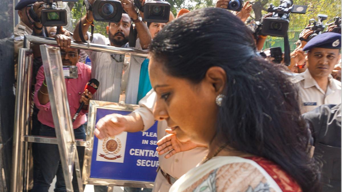 K Kavitha took up women's quota bill issue 'suddenly' after ED summons in Delhi liquor scam ...