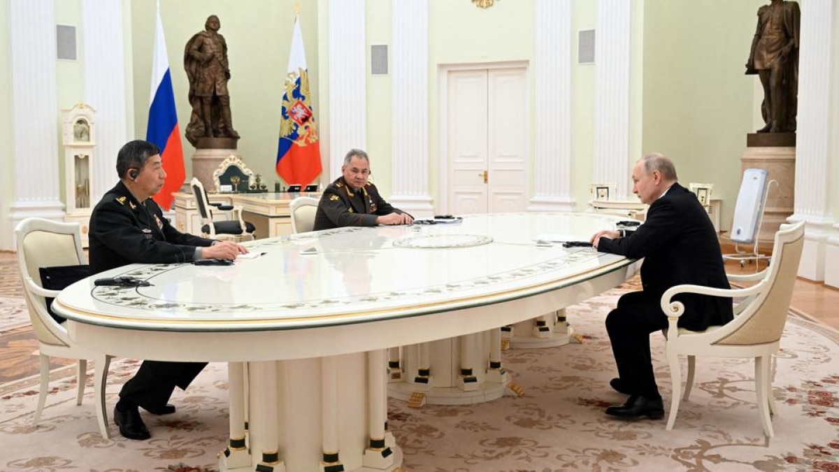 Chinese defence minister hails 'strong' Russia ties in Putin meeting ...