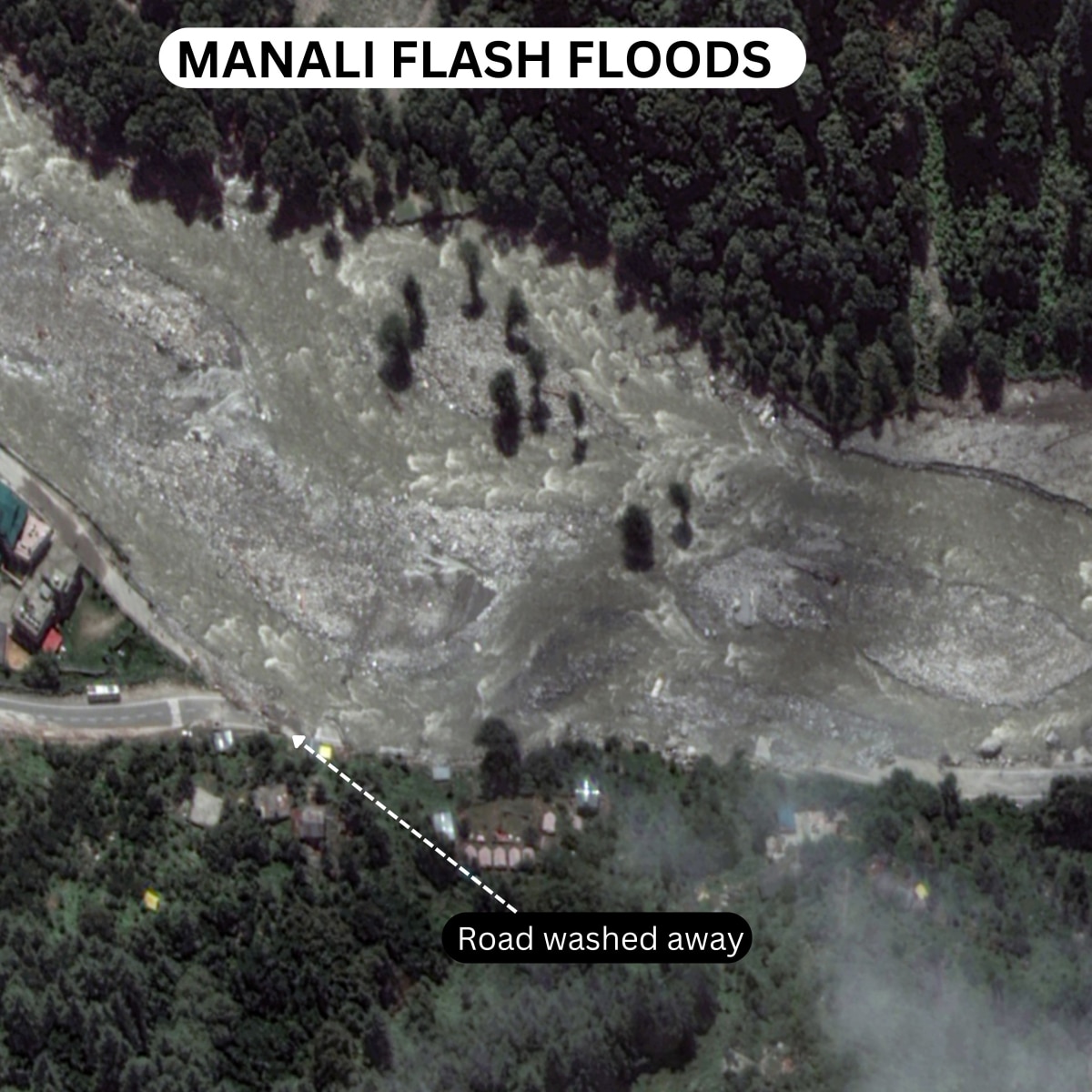 Flash Floods Before And After
