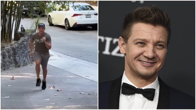 Video Jeremy Renner Runs To Celebrate 10 Months Of Recovery After