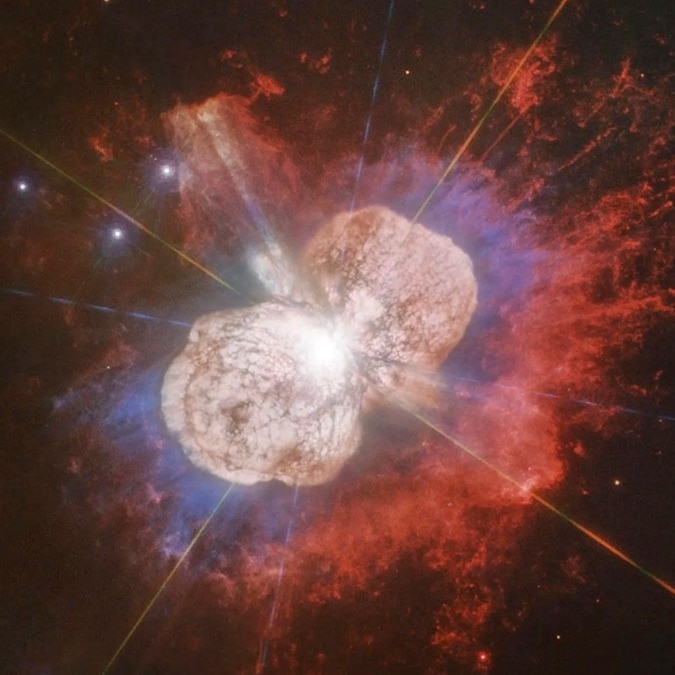 Eta Carinae Compared To The Sun