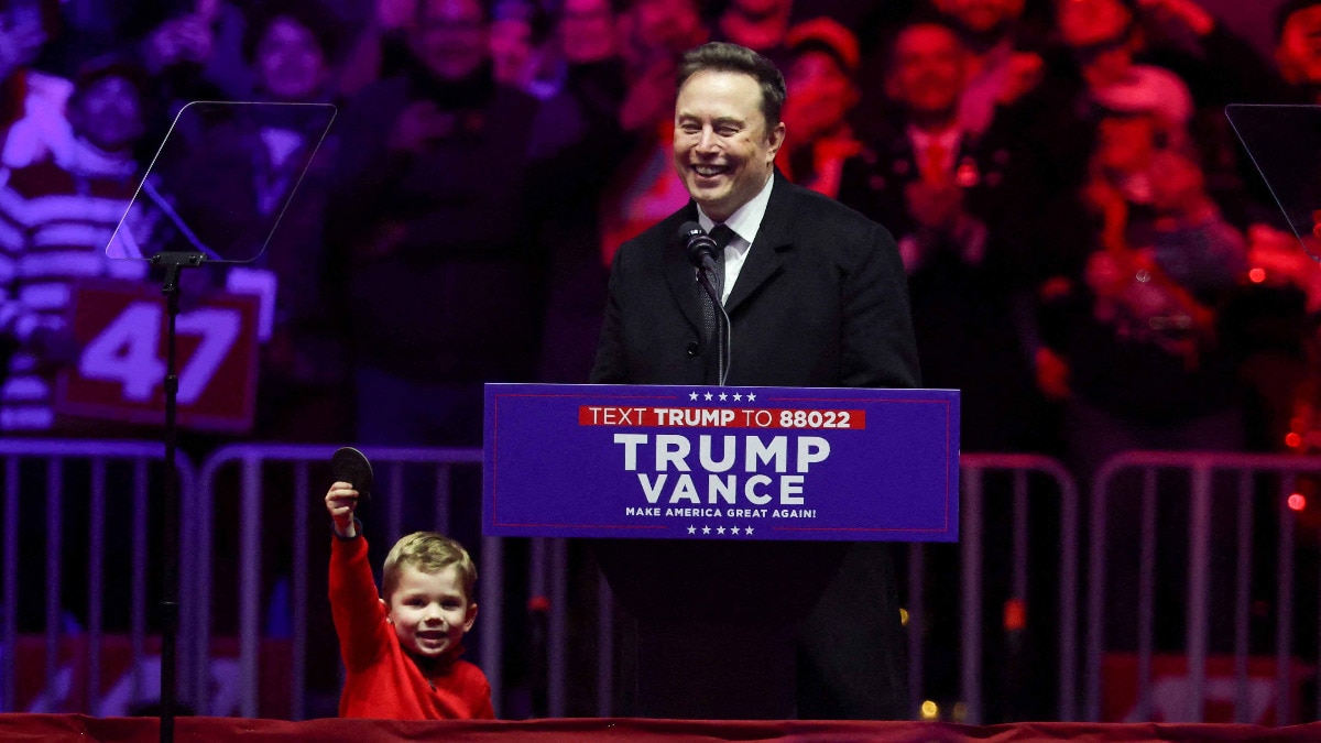 Elon Musk son X joins him Trump rally video - Elon Musk son X joins him ...