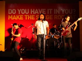 Ameya's impromptu performance at Mind Rocks - India Today