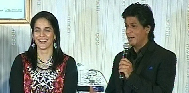 Sheepish Shah Rukh, who snubbed Saina earlier for sponsorship, sings for forgiveness - India Today