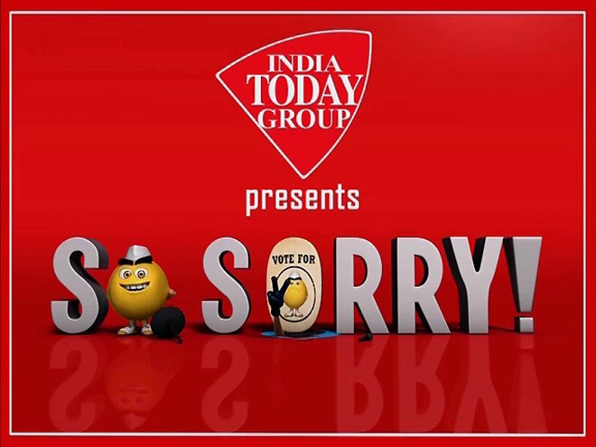 So Sorry: India's first politoons - India Today