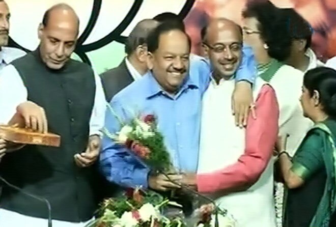 BJP is together, fully prepared for election: Harsh Vardhan - India Today