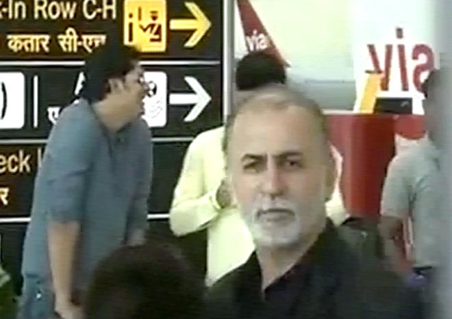 Tehelka case: Tejpal spotted at Delhi airport as he heads for Goa ...