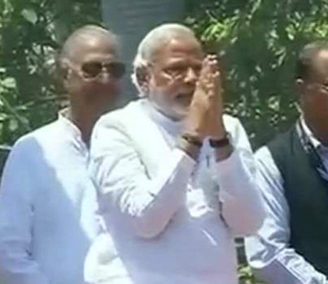 Narendra Modi arrives at Banaras Hindu University - India Today
