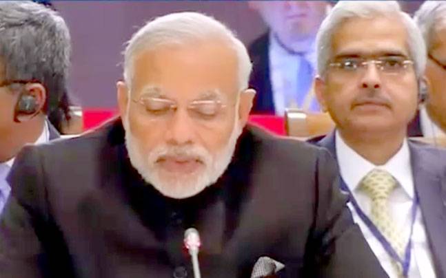 PM Modi speaks at BRICS meet - India Today