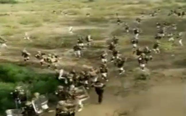 Exclusive: Visuals of clash between cops and land grabbers in Mathura ...