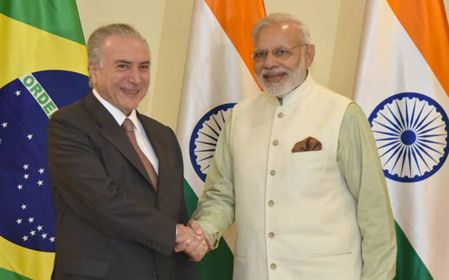 PM Modi speaks of India forming better partnership with Brazil - India ...