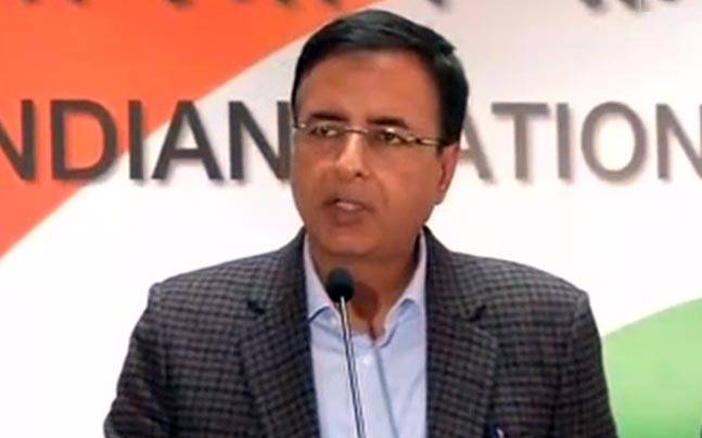 Randeep Surjewala demands Rijiju's resignation, accuses him of Rs 450 ...
