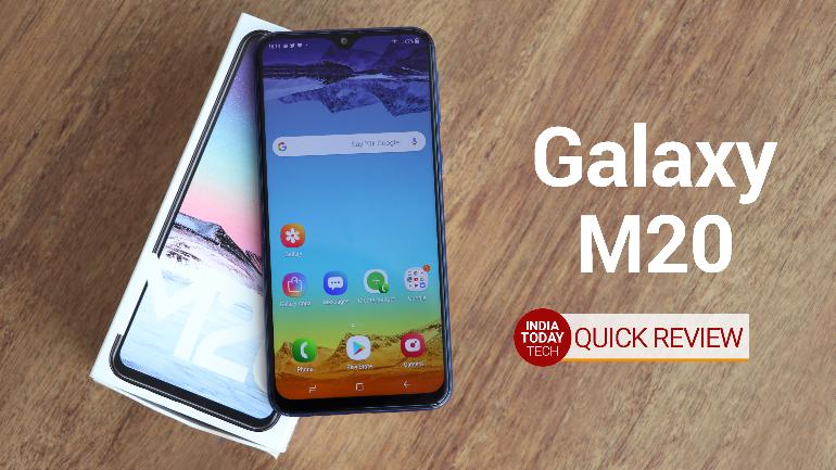 Galaxy M20 First Impressions: Big screen Wonder
