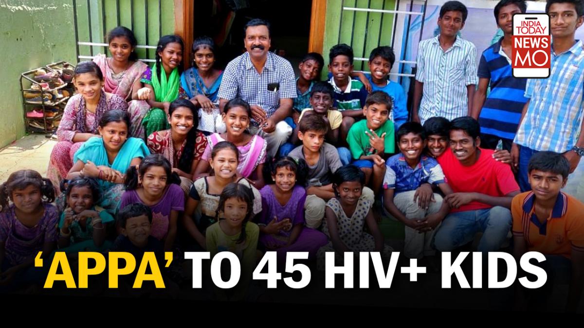 Solomon Raj, a man from Chennai is a father to 45 HIV+ abandoned kids ...