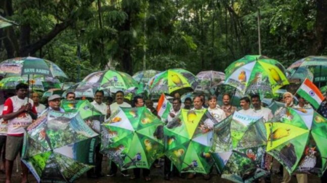 Tree cutting begins at Mumbai's Aarey forest, activists protest ...