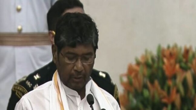 Pashupati Kumar Paras takes oath as Union cabinet minister | IndiaToday