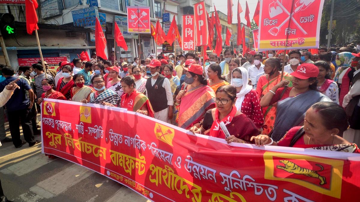 After Tmc Now Cpi M Moves Supreme Court Over Tripura Violence After
