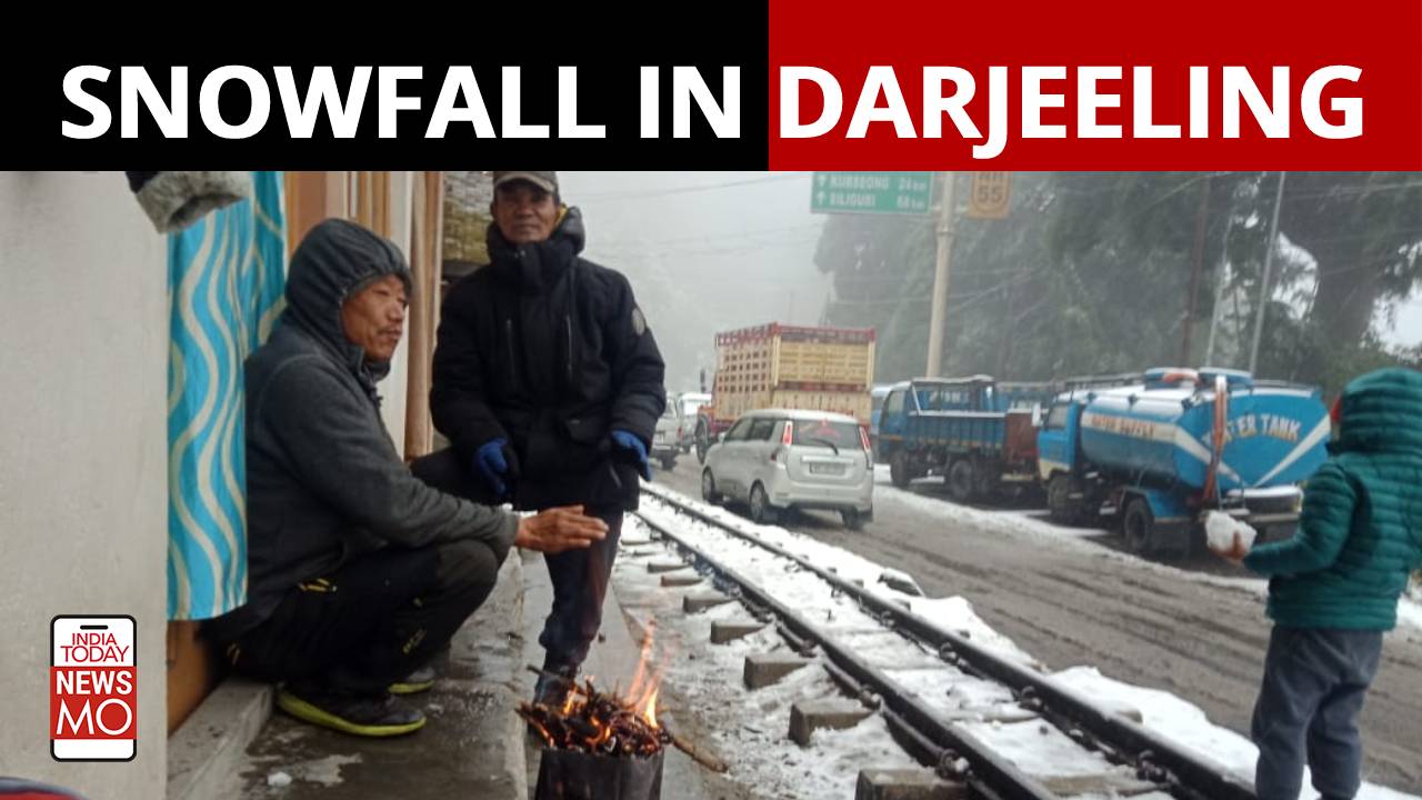 Darjeeling Received Snowfall After Ten Years