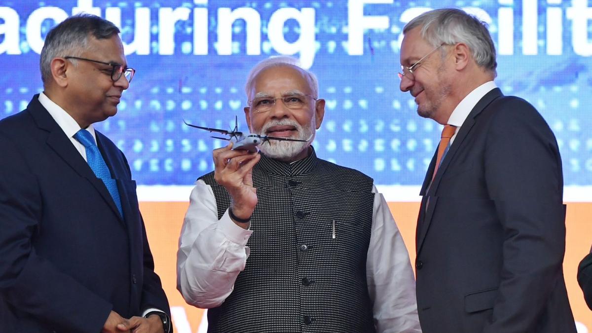 'Make in India, make for the globe': PM Modi lays foundation stone of ...