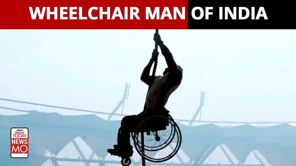 The wheelchair man of India - India Today