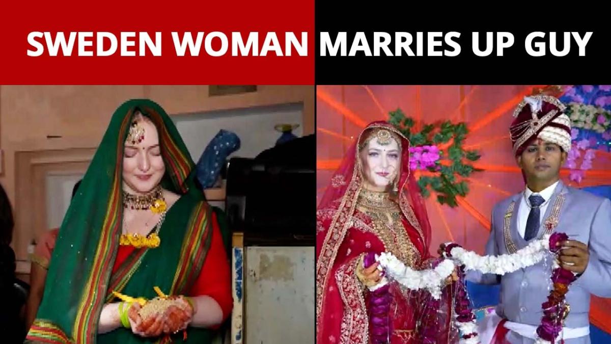 Swedish woman marries her love from UP's Etah whom she met on Facebook ...