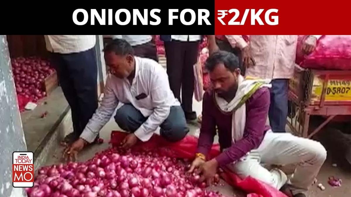 Onions for Rs 2/kg: How the falling prices of onions are making farmers cry - India Today