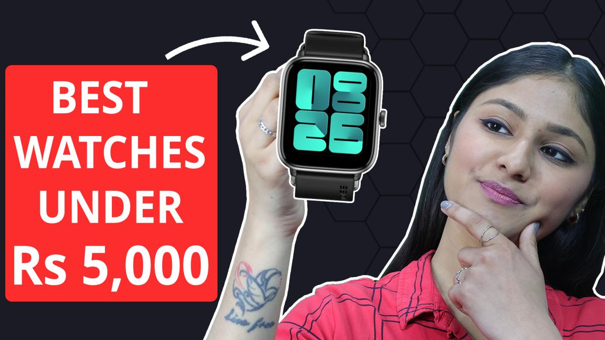 Top 5 best smartwatches you can buy under Rs 5,000 In India 🔥 - India Today