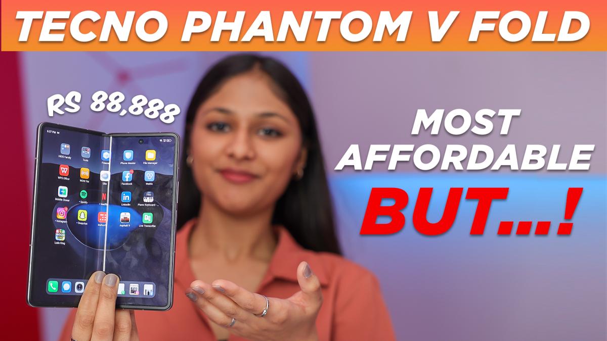 Tecno Phantom V Fold review: Affordable Galaxy Z Fold 4? - India Today