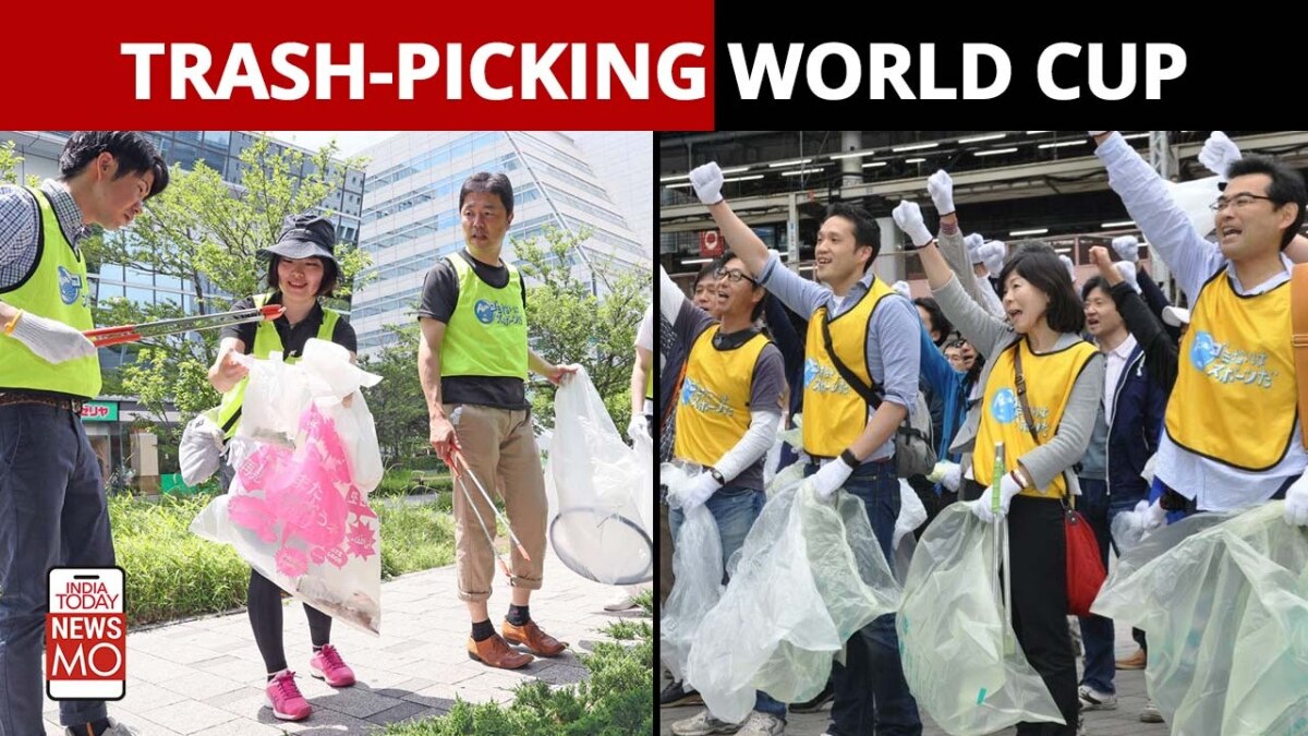 Would you participate in Japan's Trash-Picking World Cup? - India Today
