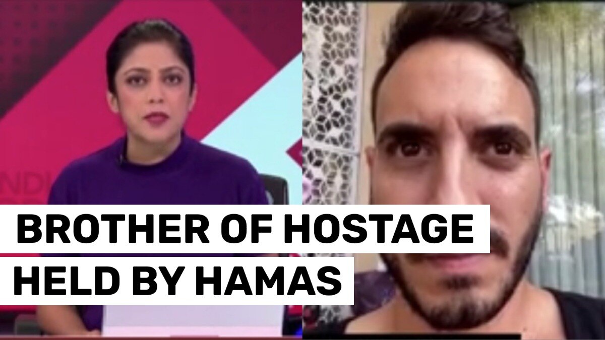 'Wrote him I love you as he...': Brother of hostage held by Hamas ...