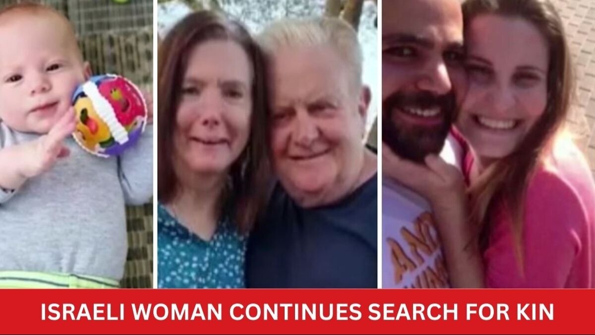 Israeli woman continues search for 6 missing family members as war ...