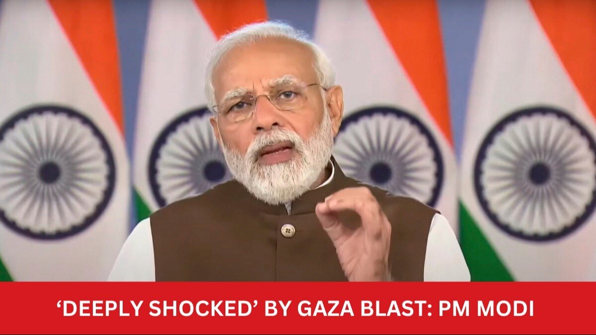 'Deeply shocked': PM Modi offers condolences for Gaza hospital blast victims - India Today