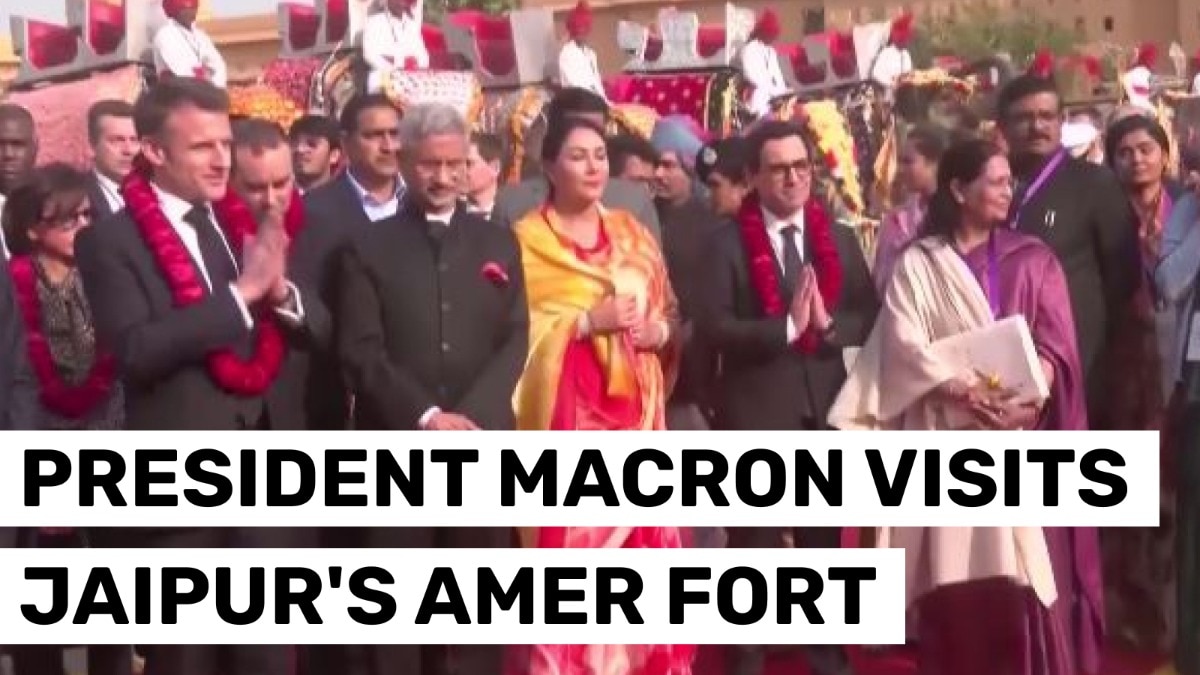 Republic Day 2024 French President Emannuel Macron Visits Jaipurs